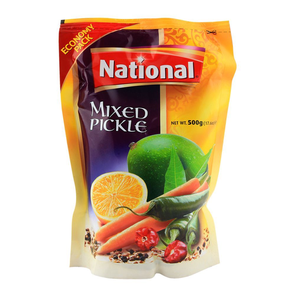 Buy National Pickle Mixed Pouch At Best Price - GrocerApp