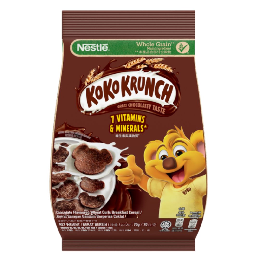Buy NESTLE KOKO KRUNCH Whole Grain Chocolate Flavoured Breakfast Cereal ...
