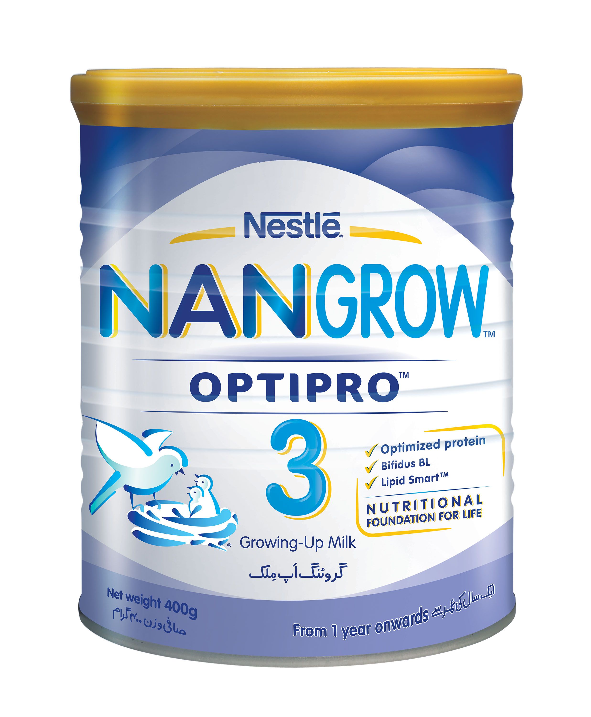 Buy Nestle Nangrow Optipro 3 400g At Best Price - GrocerApp