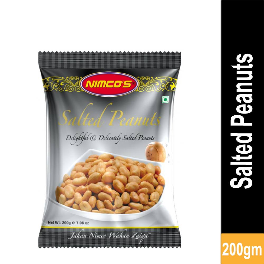 Buy Nimcos Salted Peanuts 200gm At Best Price - GrocerApp