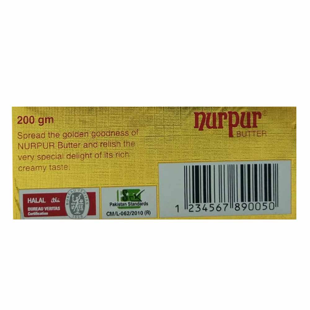 Buy Nurpur Salted Butter At Best Price - GrocerApp