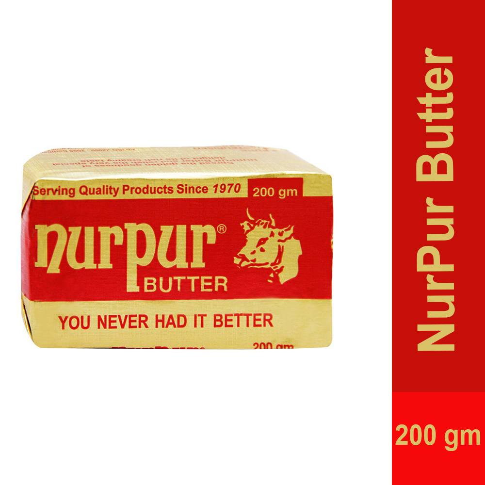 Buy Nurpur Salted Butter At Best Price - GrocerApp