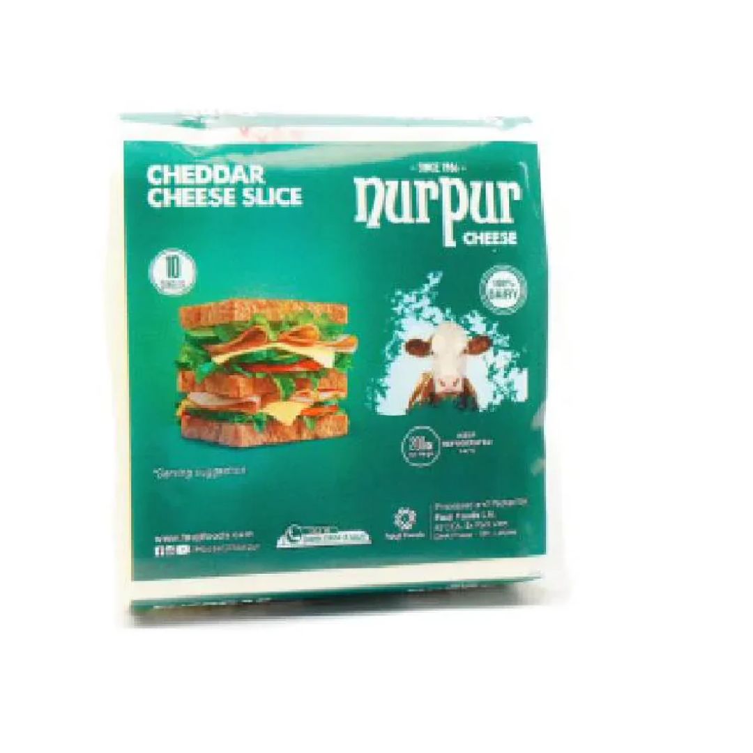 Nurpur Cheddar Cheese (10 Slice)