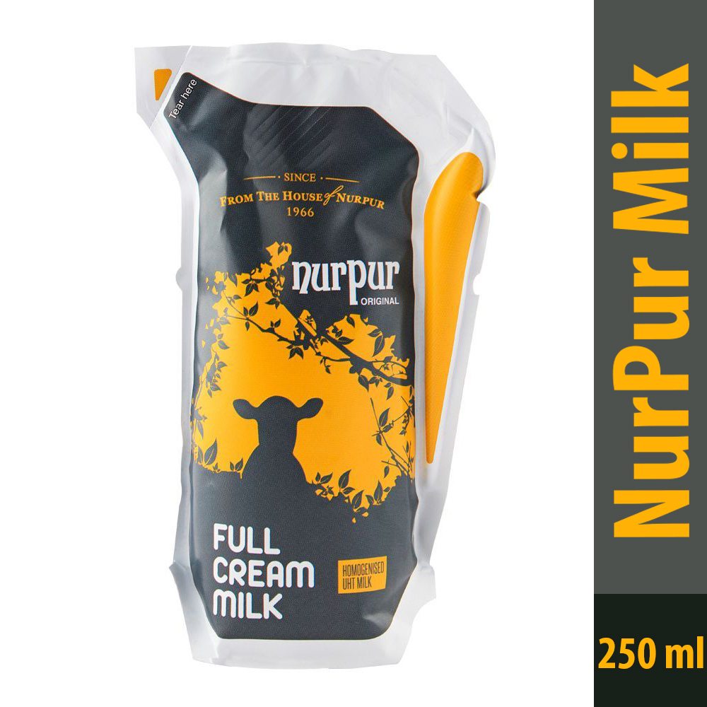 Buy Nurpur Full Cream Milk Pouch At Best Price - GrocerApp