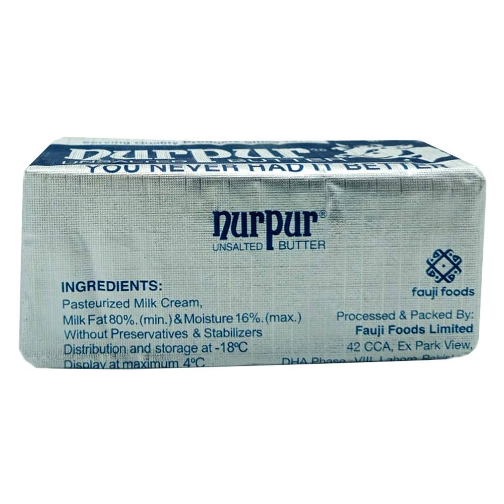 Buy Nurpur Unsalted Butter At Best Price - GrocerApp