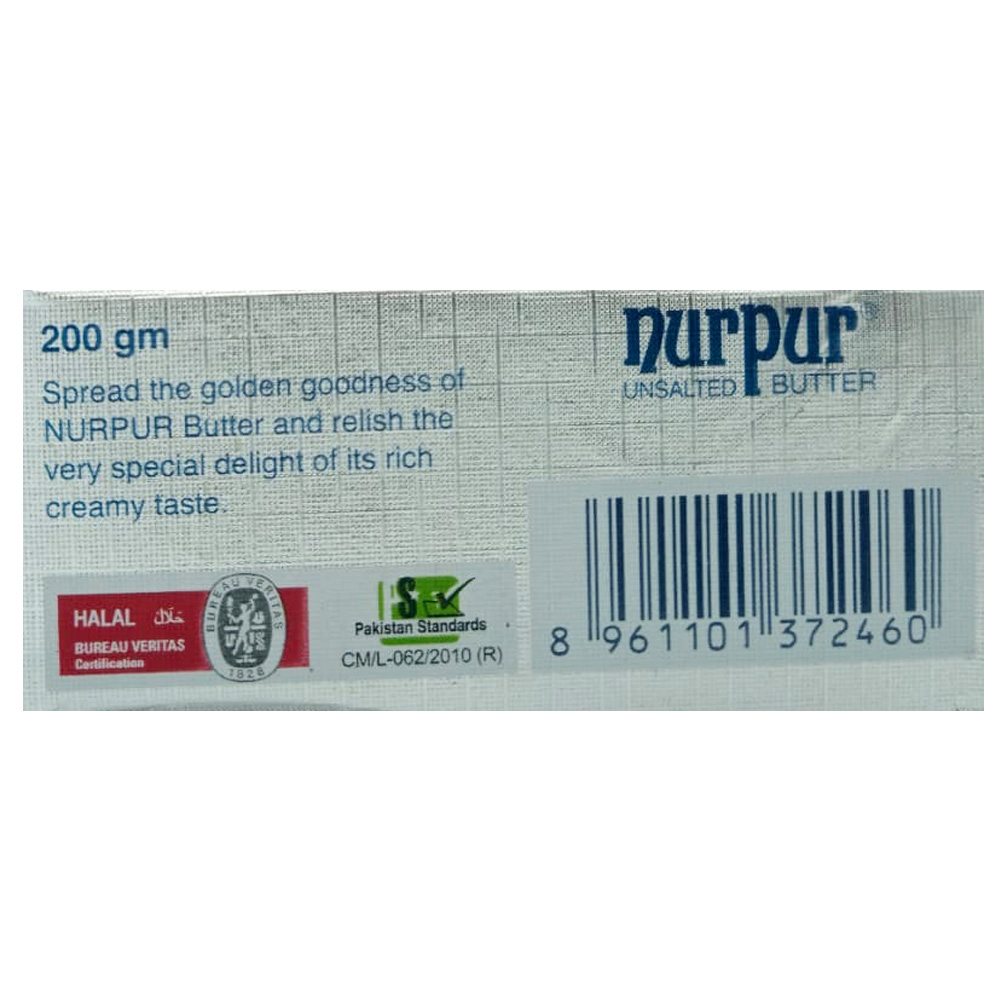 Buy Nurpur Unsalted Butter At Best Price - GrocerApp
