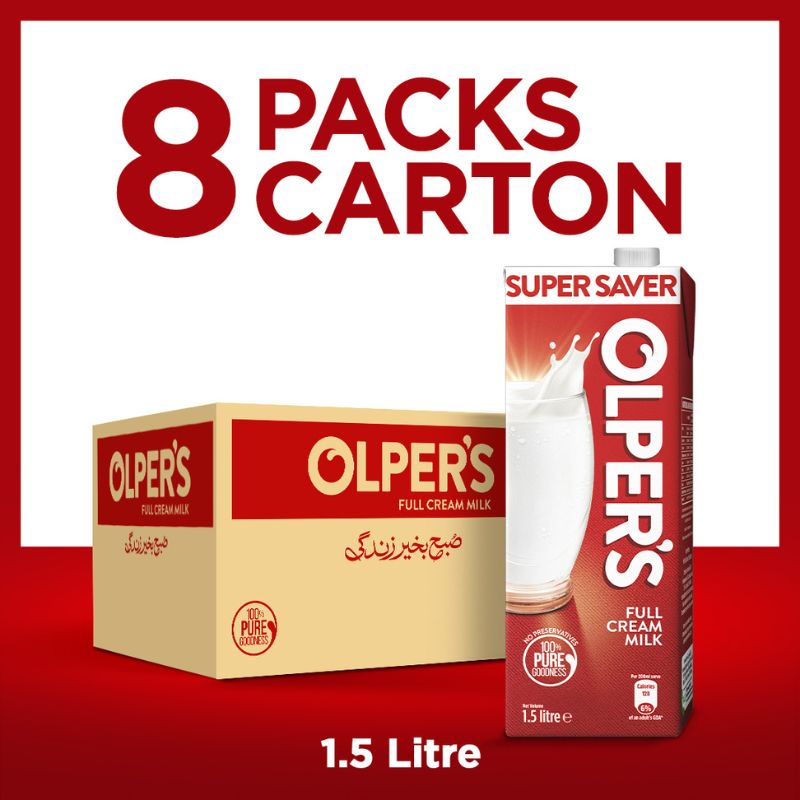 Buy Olper's Full Cream Milk 1500ml At Best Price - GrocerApp