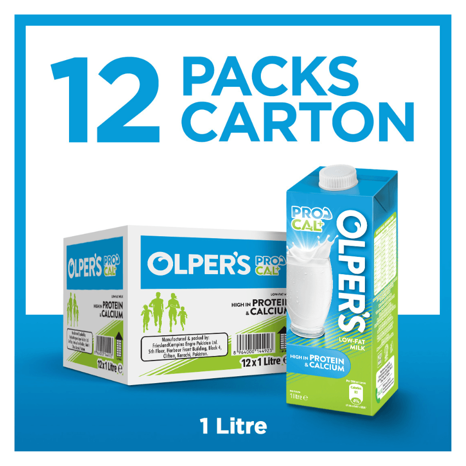 Olpers Pro CAL Low Fat Milk Carton (1x12)