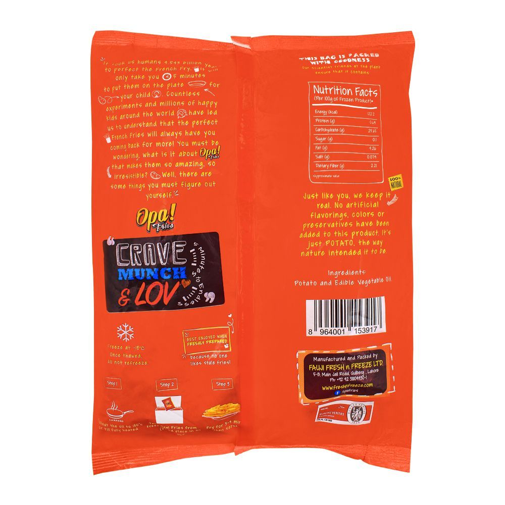 Buy Opa Fries Chunky (9 mm ) At Best Price - GrocerApp