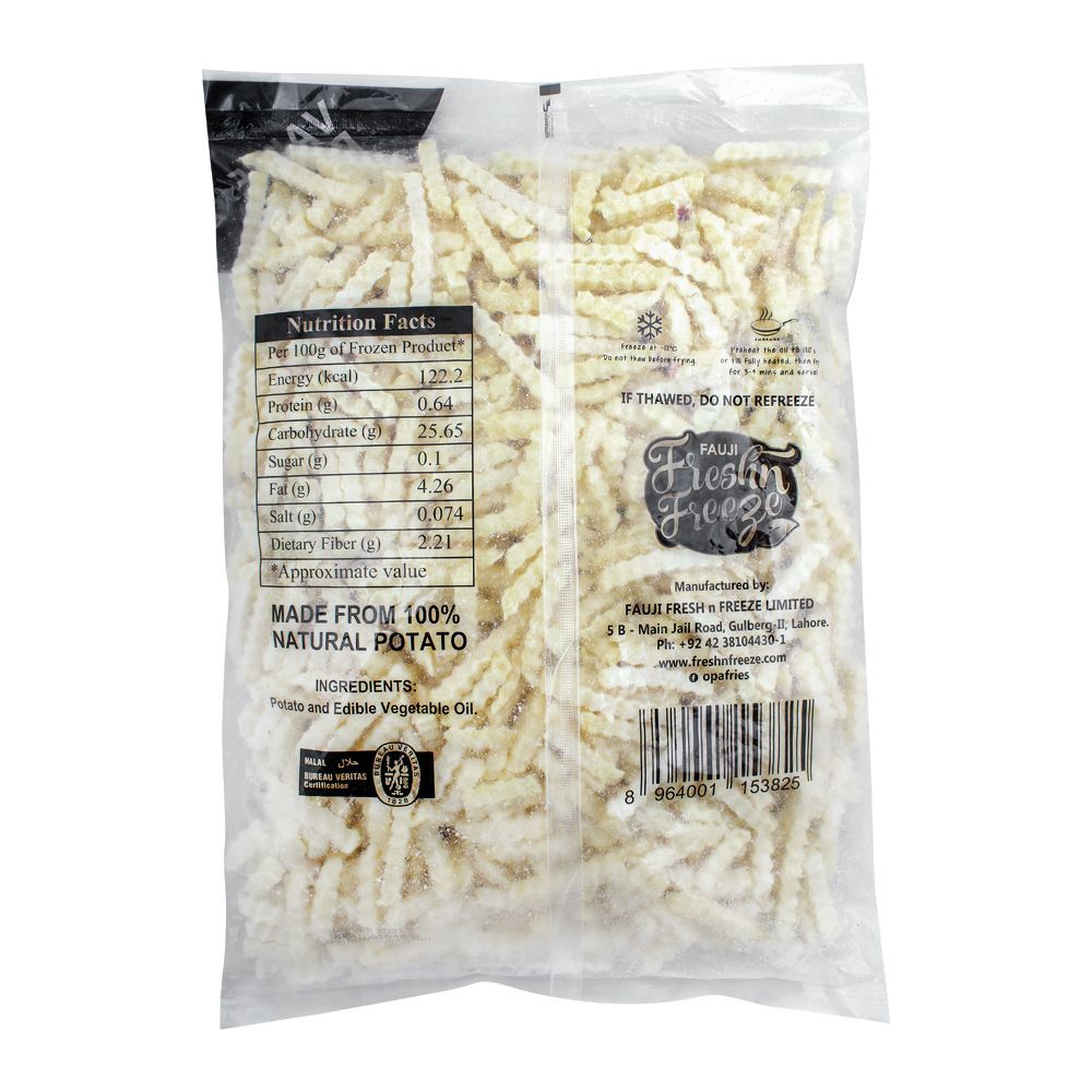 Buy Opa Fries Crinkle At Best Price - GrocerApp