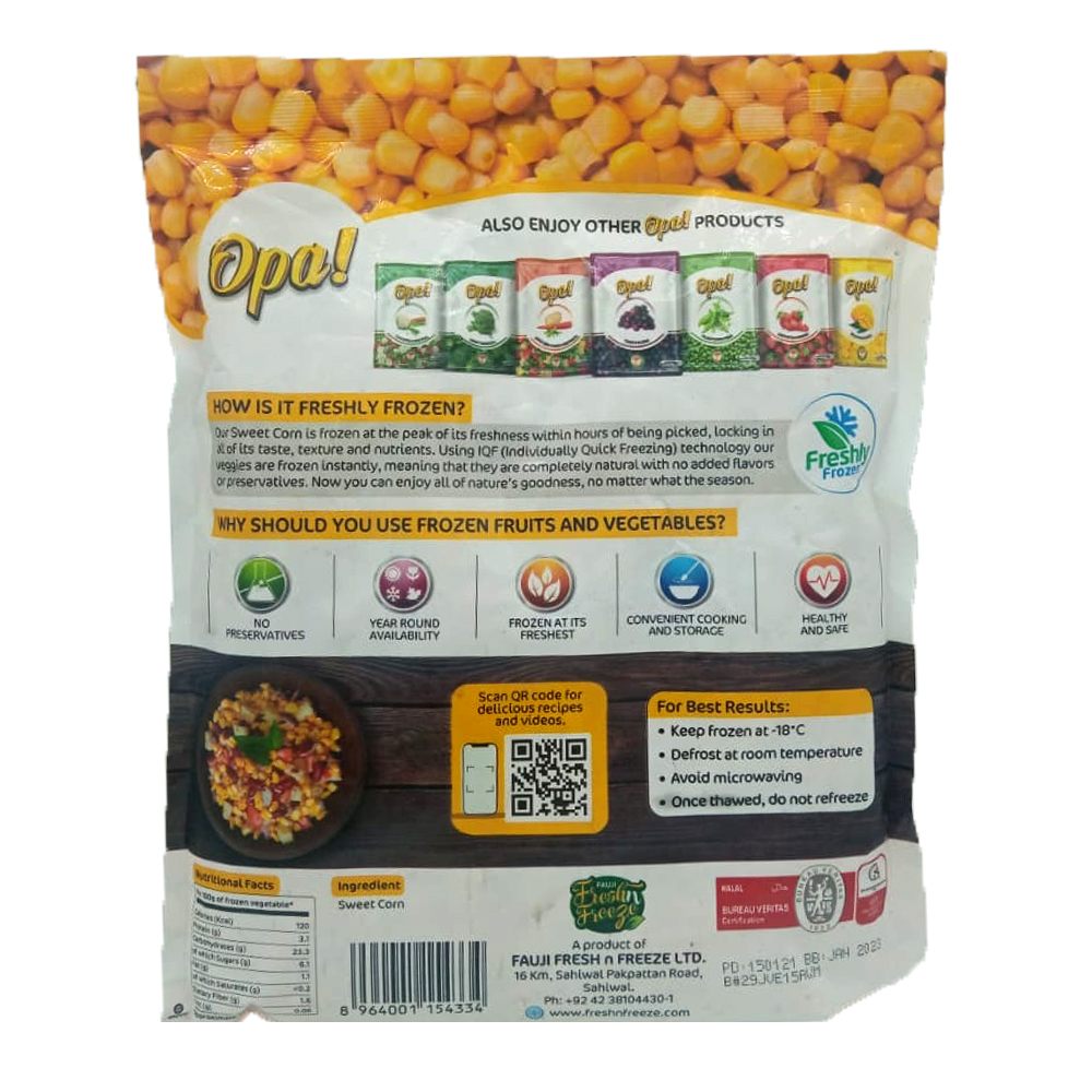 Buy Opa Golden Sweet Corn At Best Price - GrocerApp