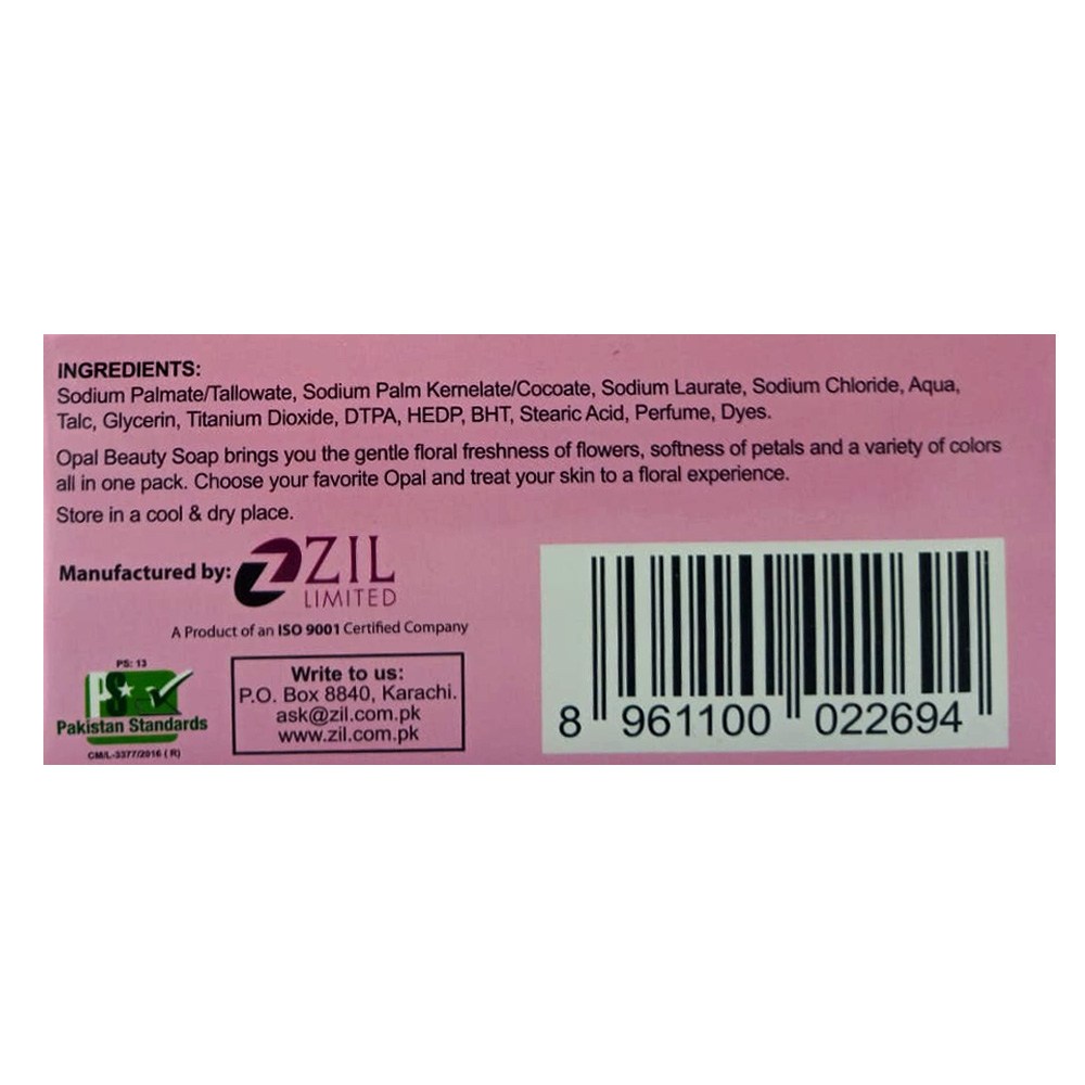 Buy Opal Beauty Soap Floral Value Pack 4 + 1 At Best Price - GrocerApp