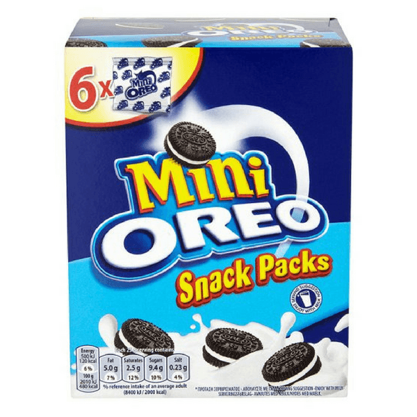 Buy Oreo Mini Cookies Box 4x At Best Price - GrocerApp