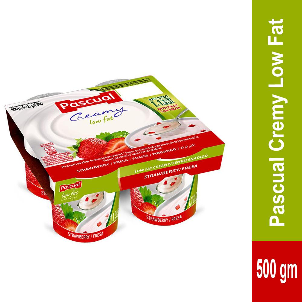 Buy Pascual Low Fat Creamy Strawberry Fruit Yogurt At Best Price ...