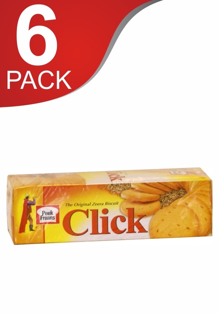 Buy Peek Freans Click Original Zeera 6 Half Rolls Biscuits At Best ...