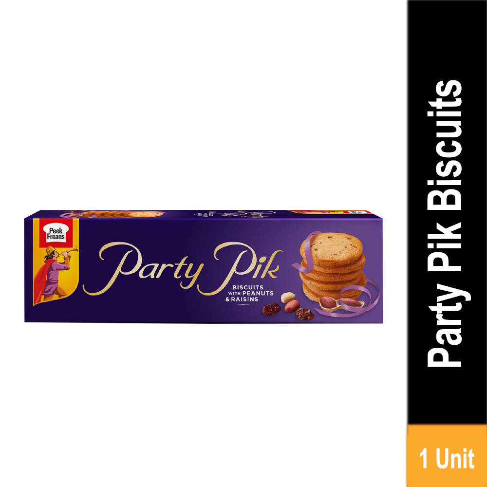 Buy Peek Freans Party Pik With Raisins & Peanuts Family Pack At Best ...