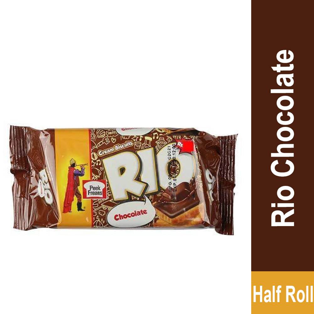 Buy Peek Freans RIO Chocolate Half Roll Rs 25 At Best Price - GrocerApp