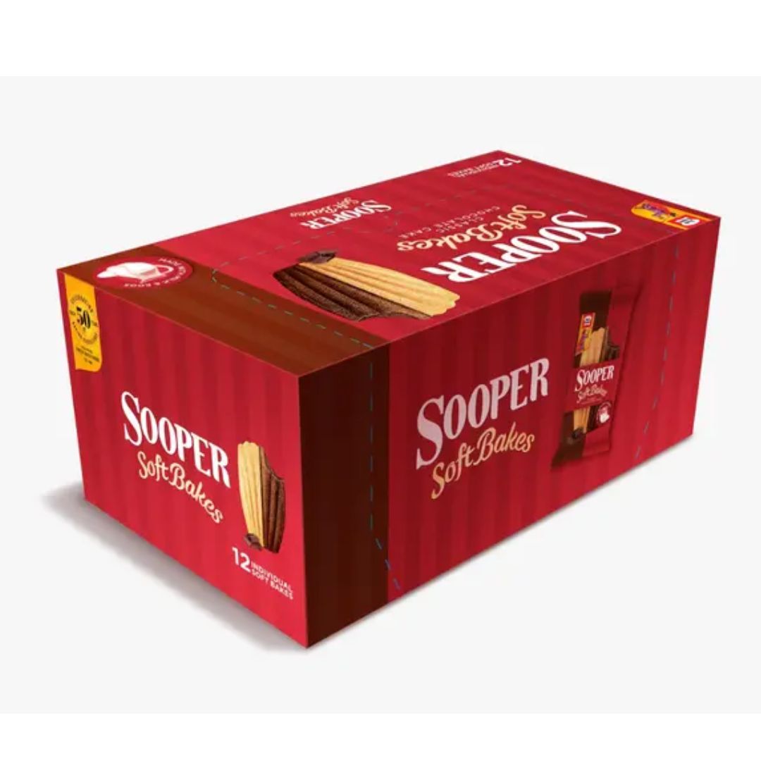 Peek Freans Sooper Soft Bakes Classic Chocolate Cake 12 pcs
