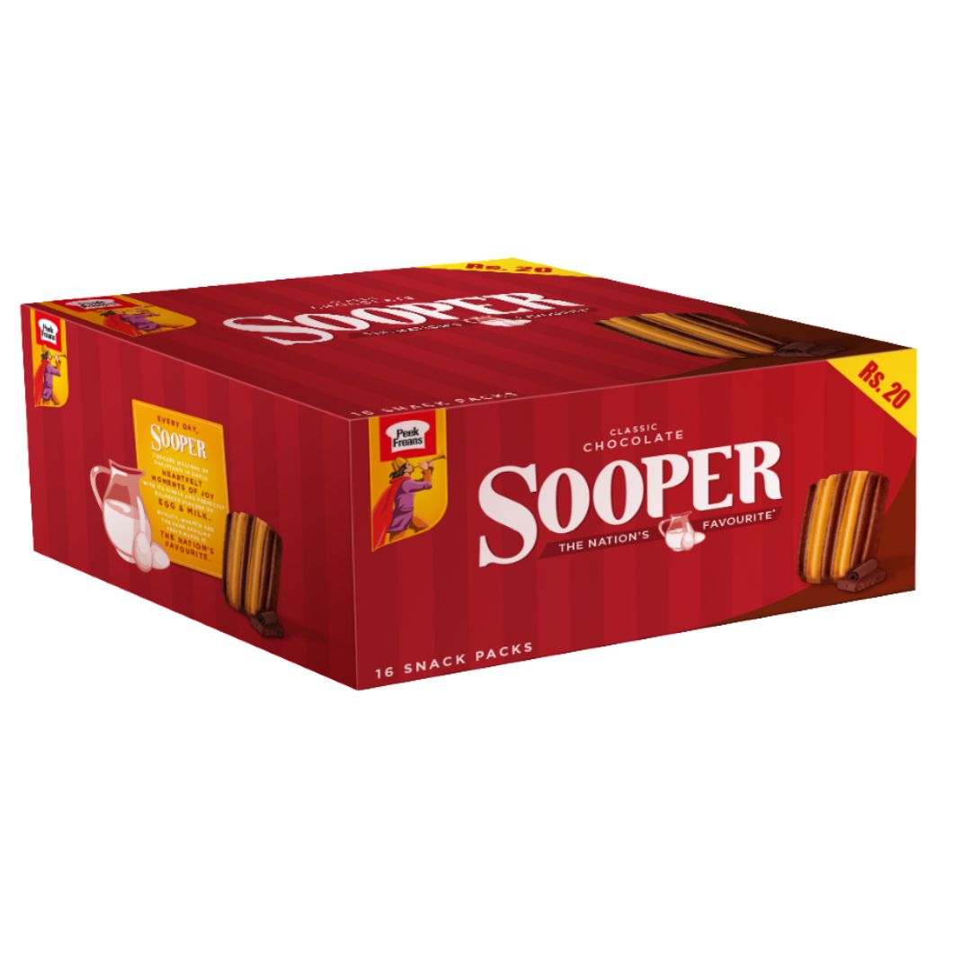 Buy Peek Freans Sooper Classic Chocolate Snack Pack Box At Best Price ...