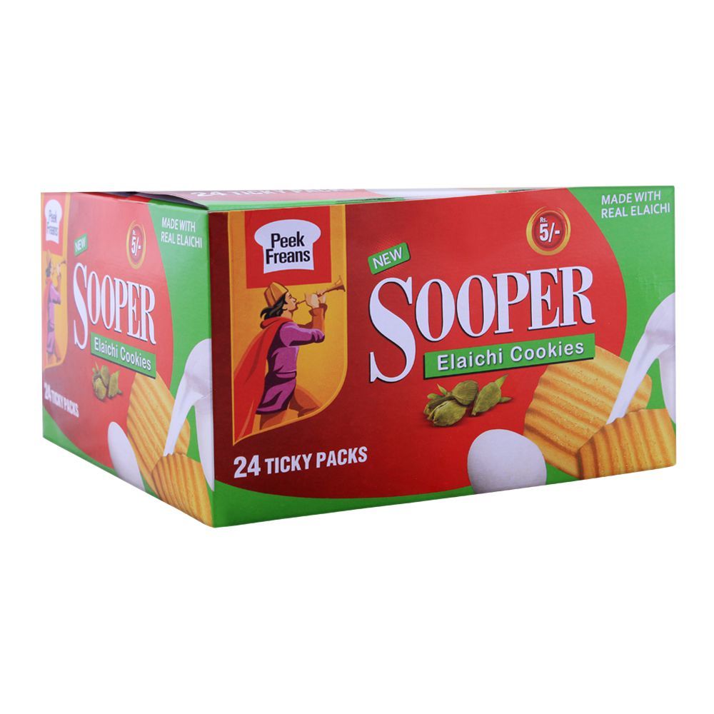 Buy Peek Freans Sooper Elaichi Ticky Pack Box At Best Price - GrocerApp