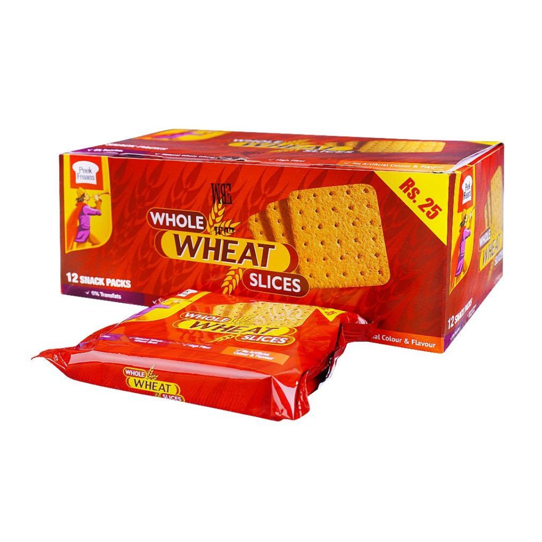 Buy Peek Freans Whole Wheat Slices Snack Pack Box At Best Price - GrocerApp