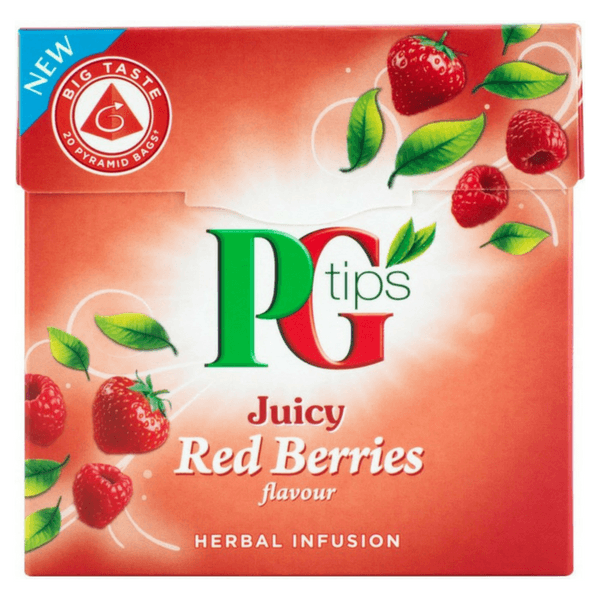 Buy Pg Tips Red Berries Flavour Green Tea At Best Price - GrocerApp