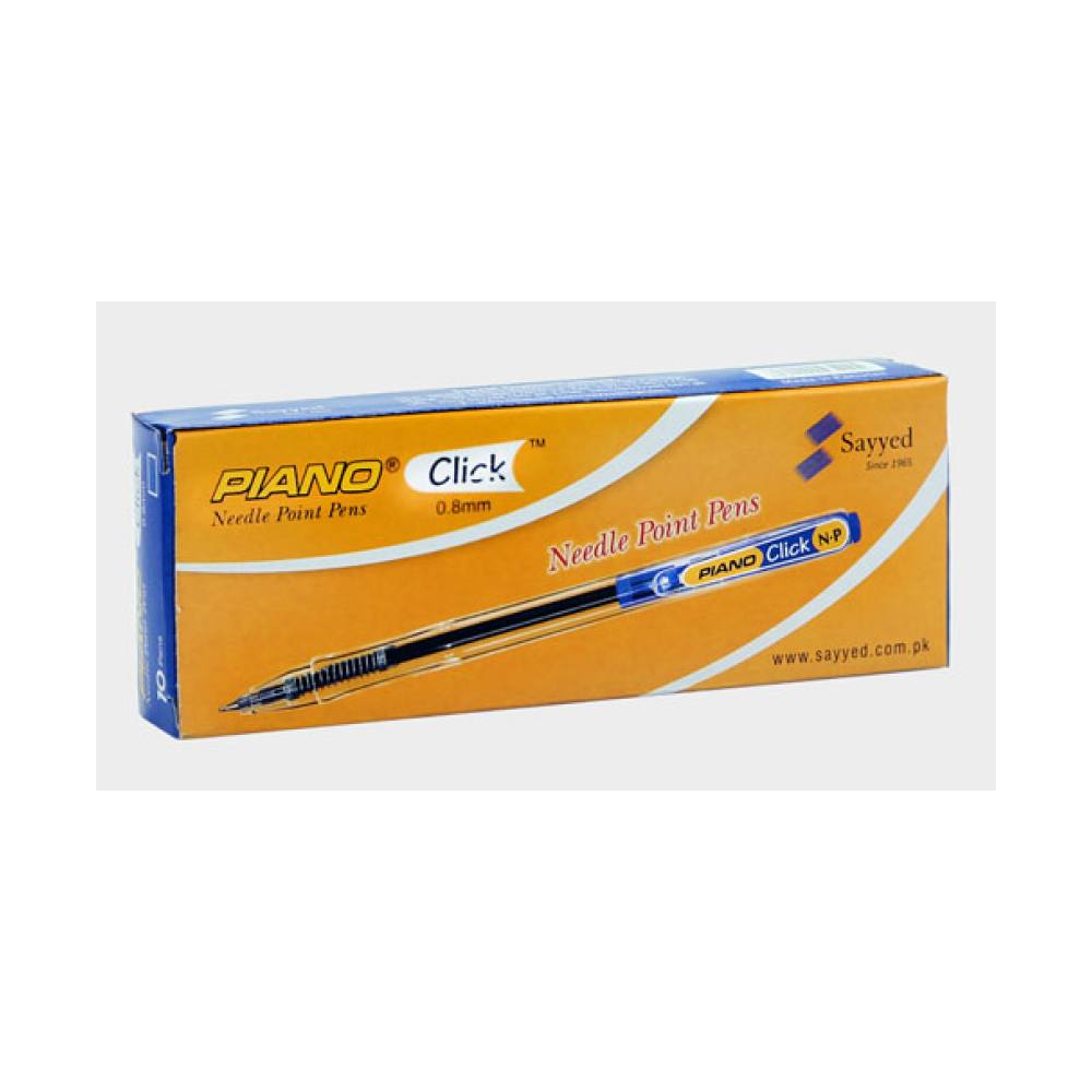 Buy Piano Click Blue Ball Point Box At Best Price - GrocerApp