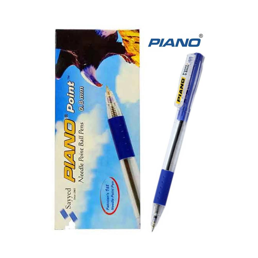 Buy Piano Jelflo Blue 0.7 Ballpoint Box At Best Price - GrocerApp