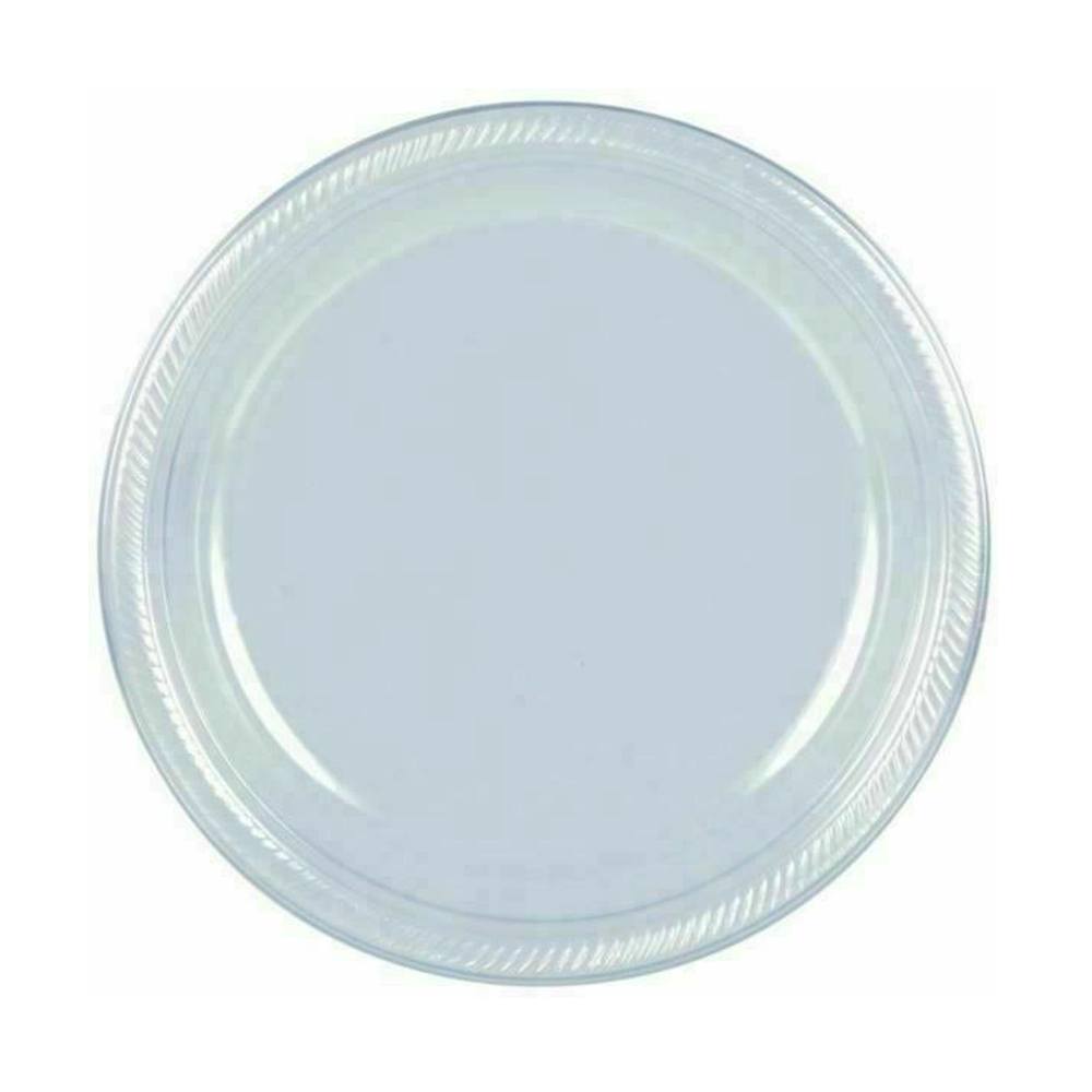 Buy Plastic Plate Large (25 Pcs) At Best Price - GrocerApp
