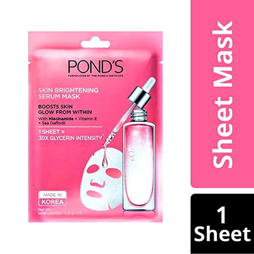 Buy Ponds Skin Brightening Serum Mask At Best Price - GrocerApp