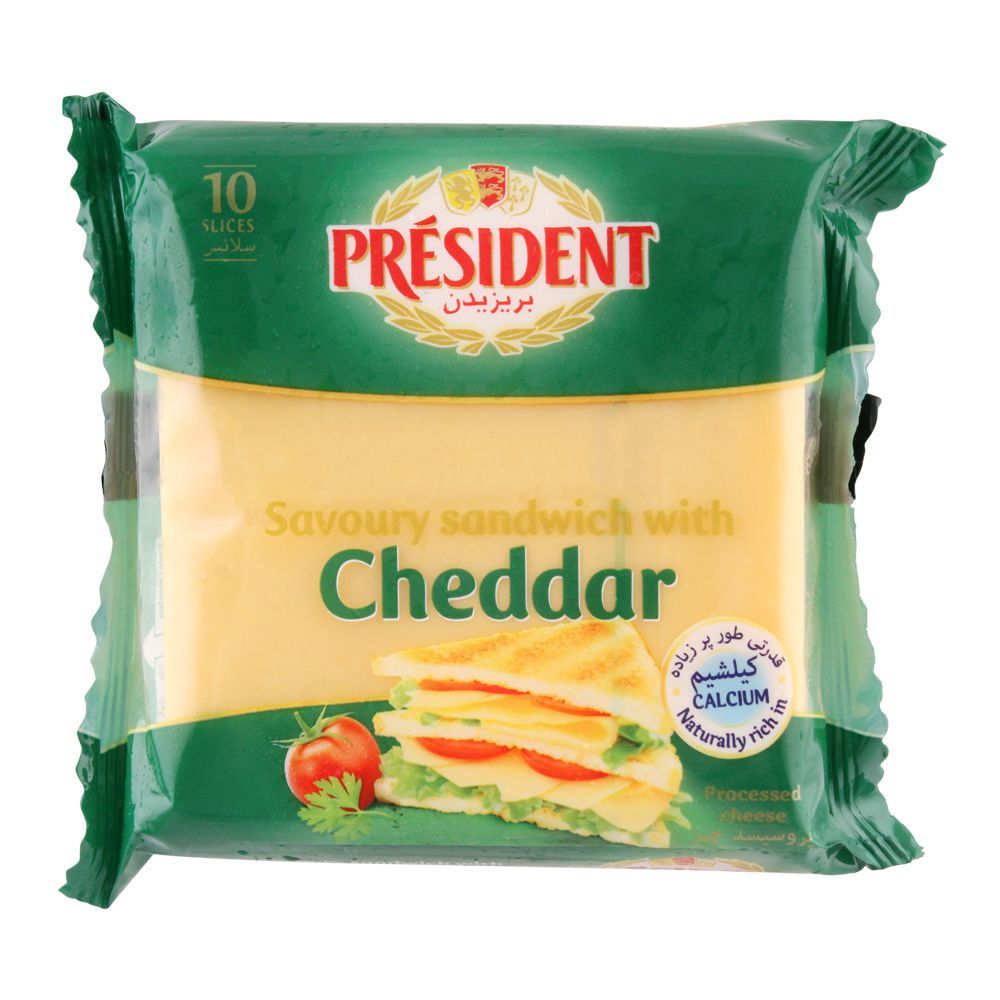 Buy President Sandwich Cheese Slices At Best Price - GrocerApp