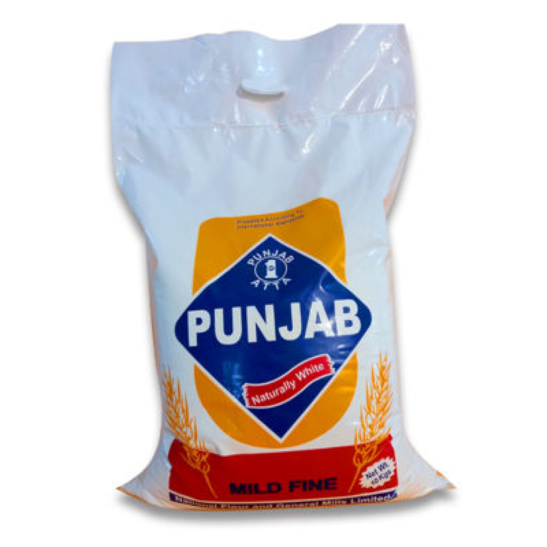 Buy Punjab Atta No.1 Mild Fine (White) 5kg At Best Price - GrocerApp