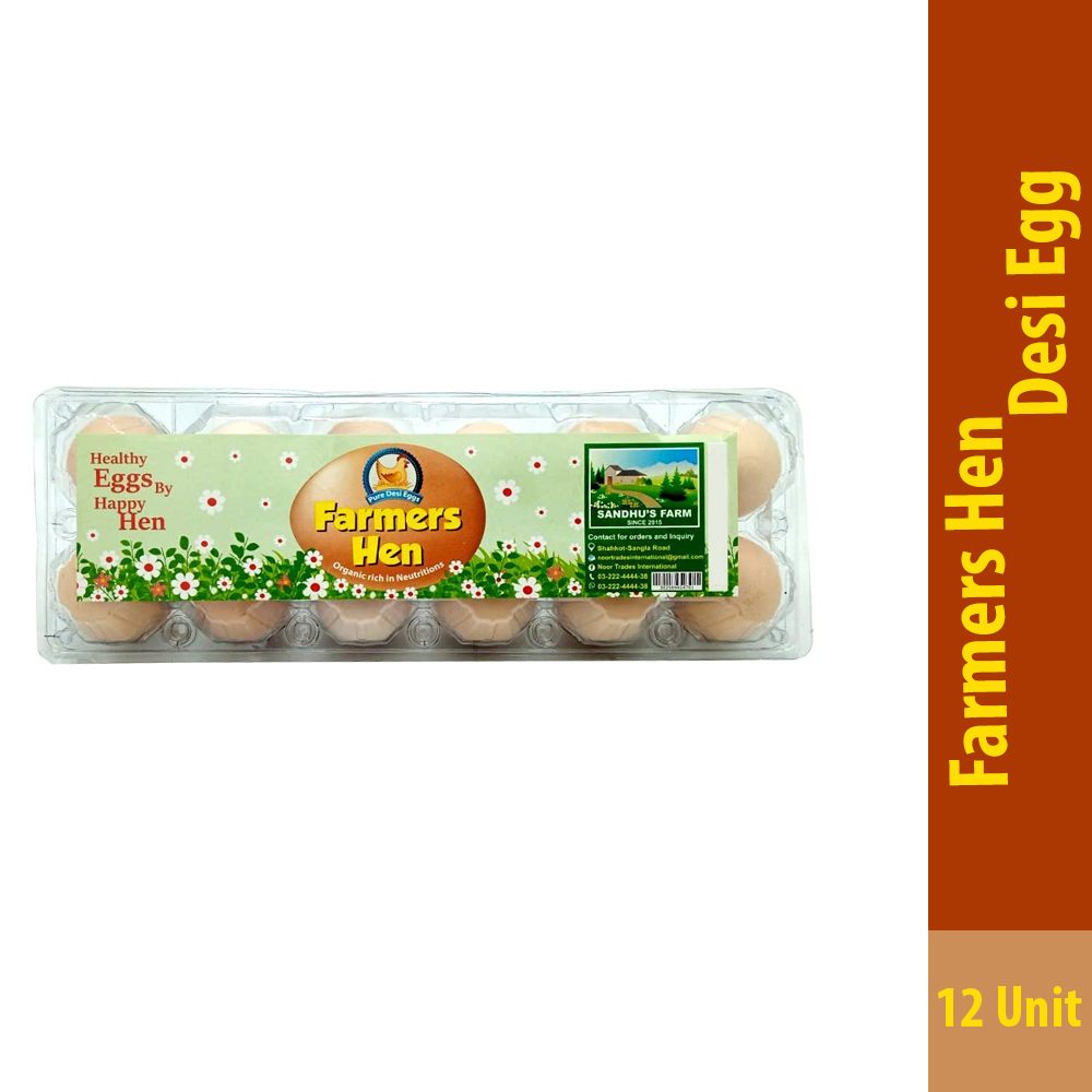 Buy Pure Desi Eggs Farmers Hen At Best Price - GrocerApp