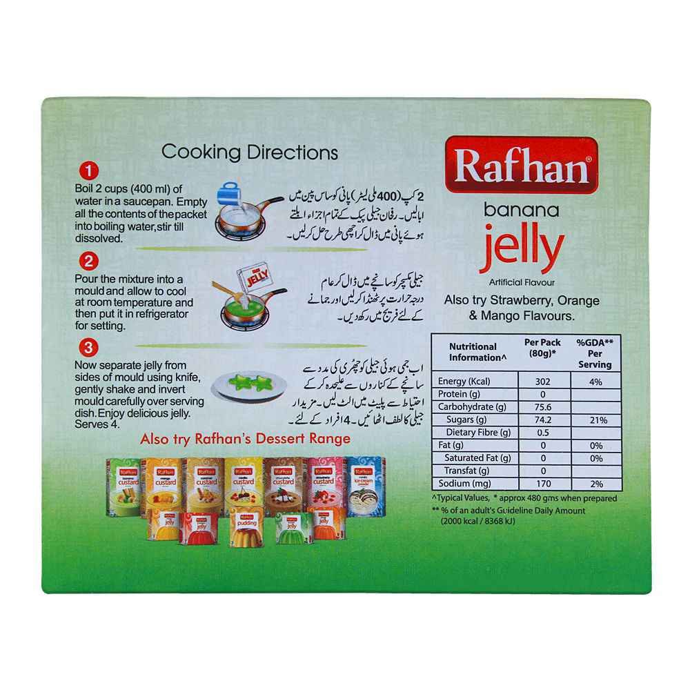 Buy Rafhan Banana Jelly At Best Price - GrocerApp
