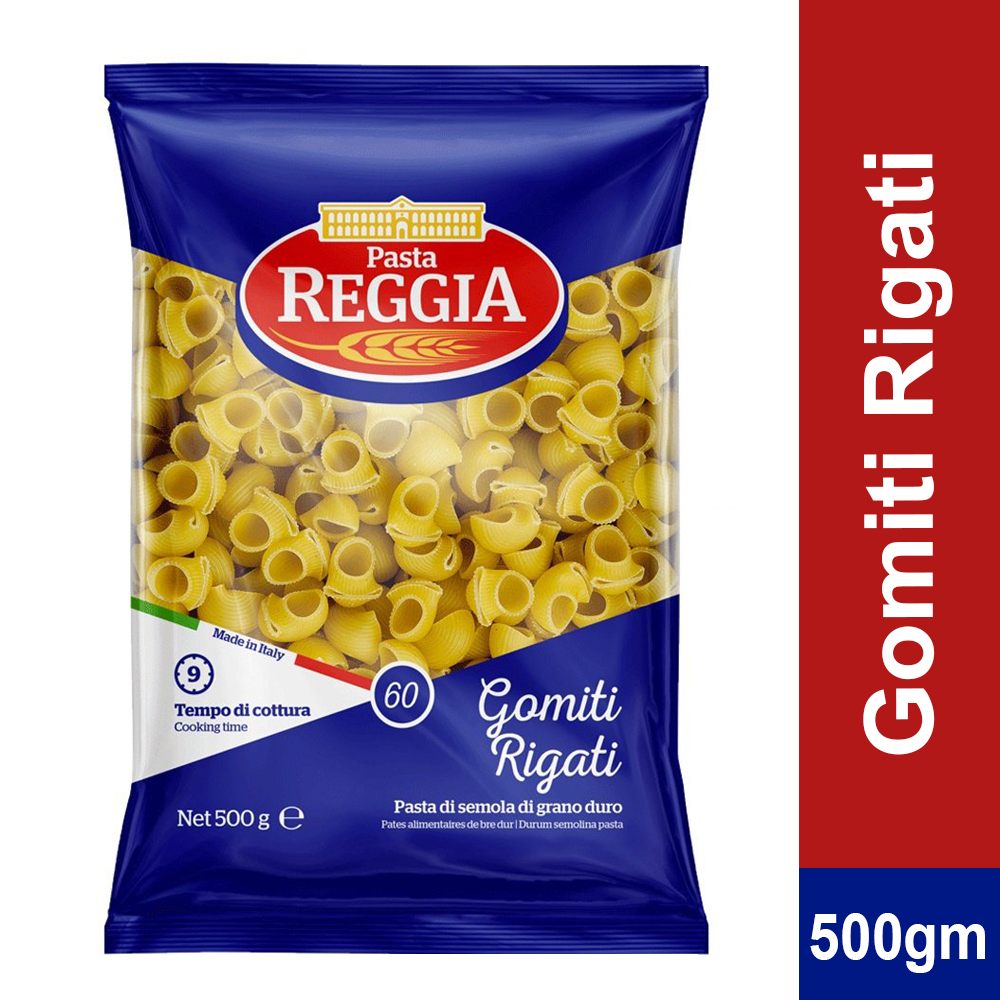 Buy Reggia Pasta Gomiti Rigati At Best Price - GrocerApp
