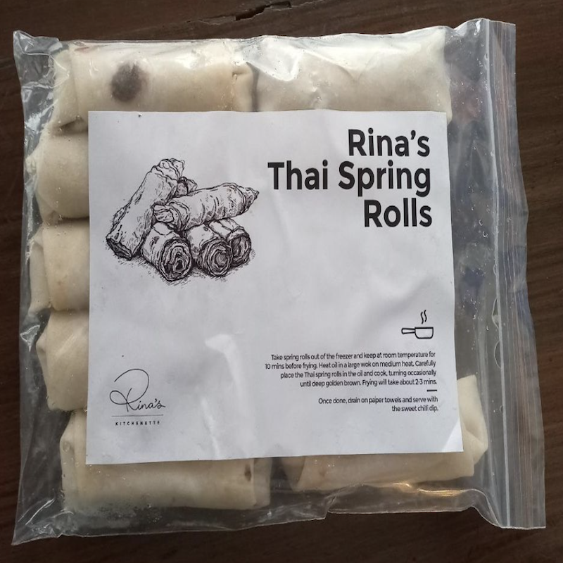 Buy Rinas Kitchenette Thai Spring Rolls (6pcs pack) At Best Price ...