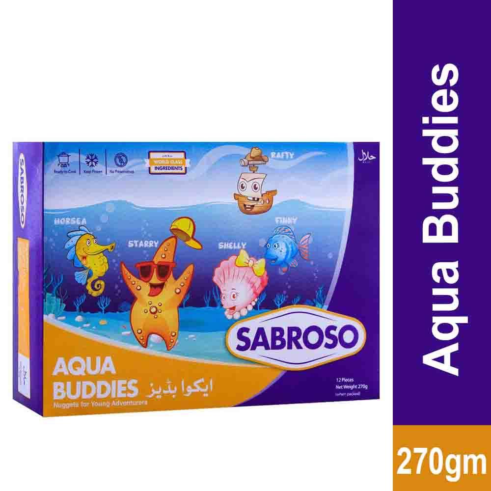 Buy Sabroso Aqua Buddies Nuggets 12 Pieces (270g) At Best Price - GrocerApp
