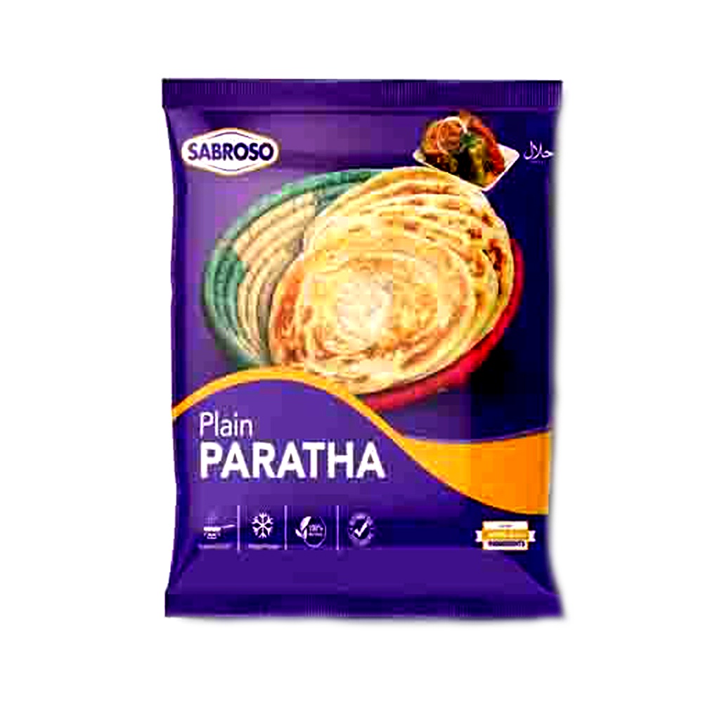 Buy Sabroso Plain Paratha 5 Pieces At Best Price - GrocerApp