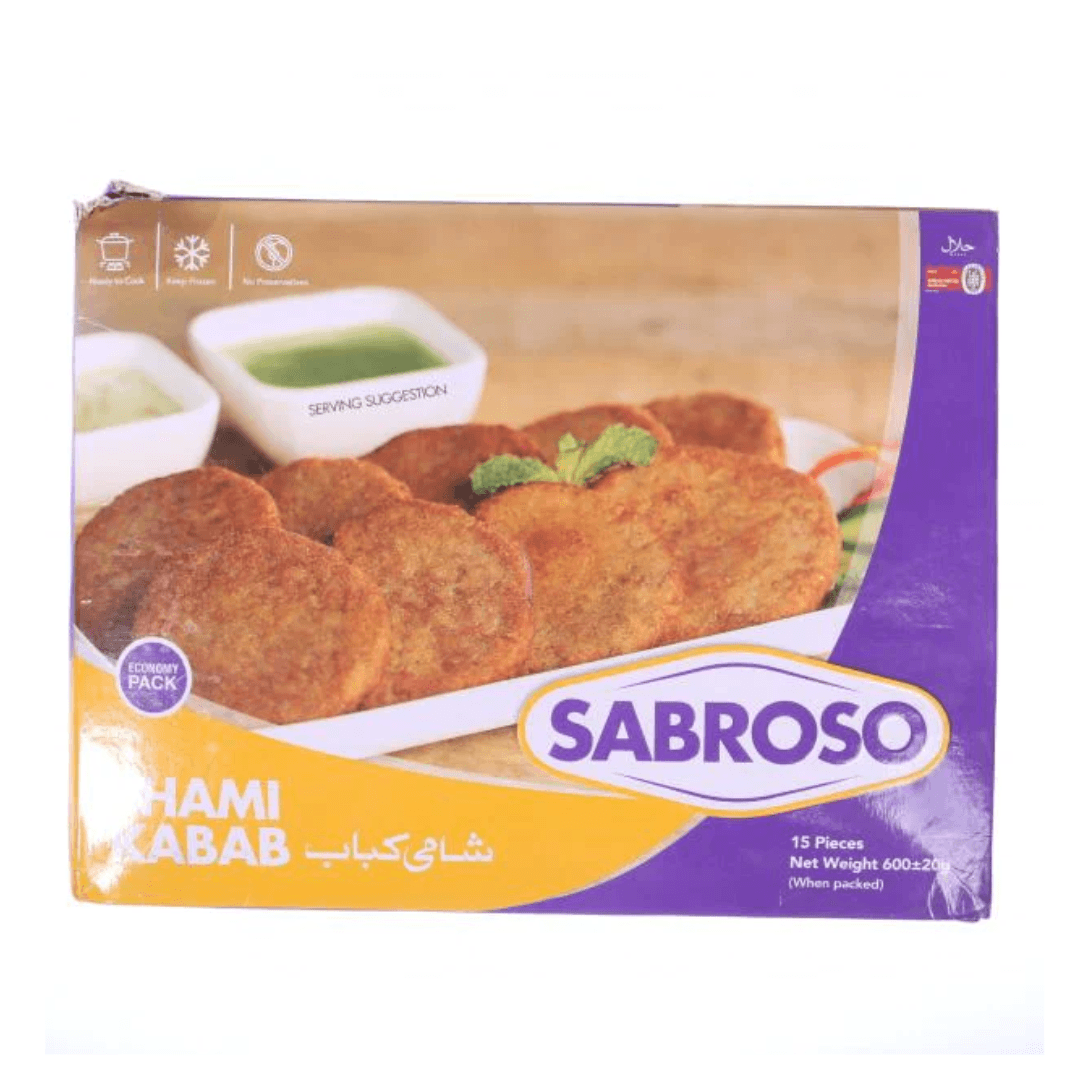 Buy Sabroso Shami Kabab 15 Pieces (600g) At Best Price - GrocerApp