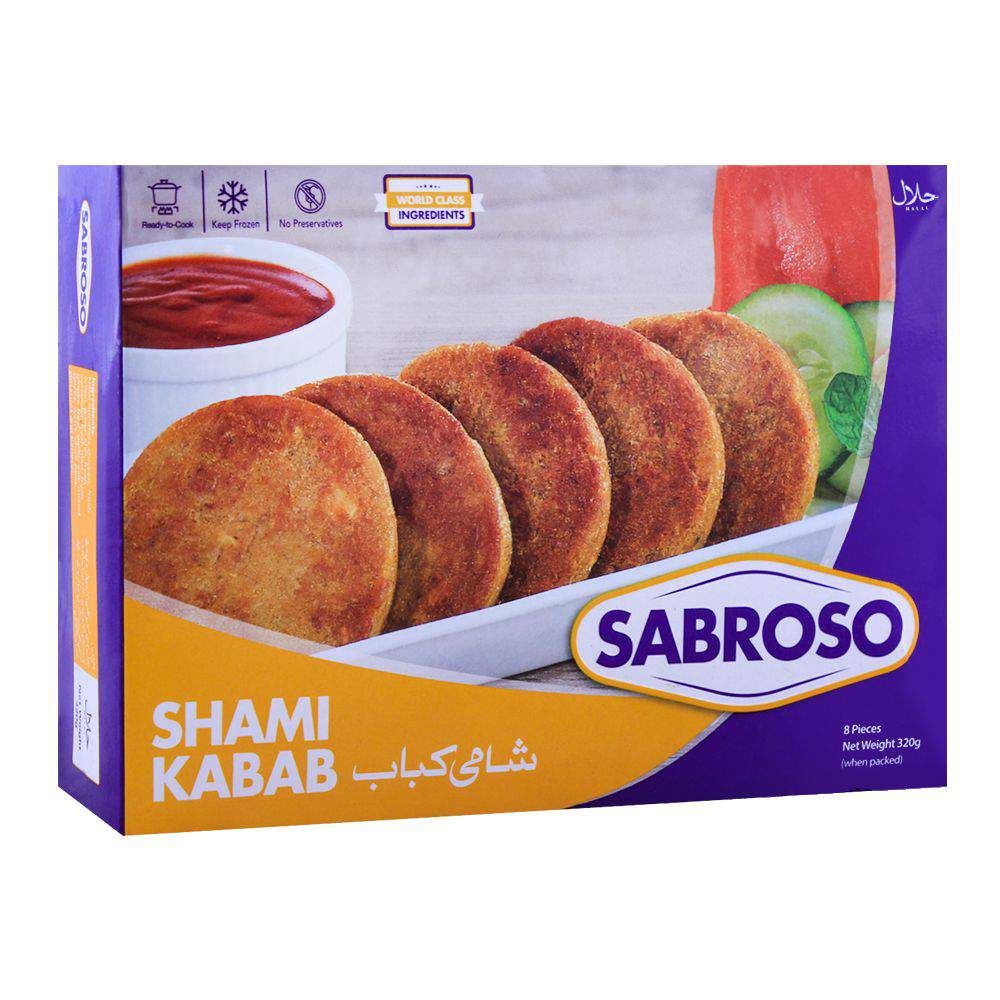 Buy Sabroso Shami Kabab 8 Pieces (320g) At Best Price - GrocerApp