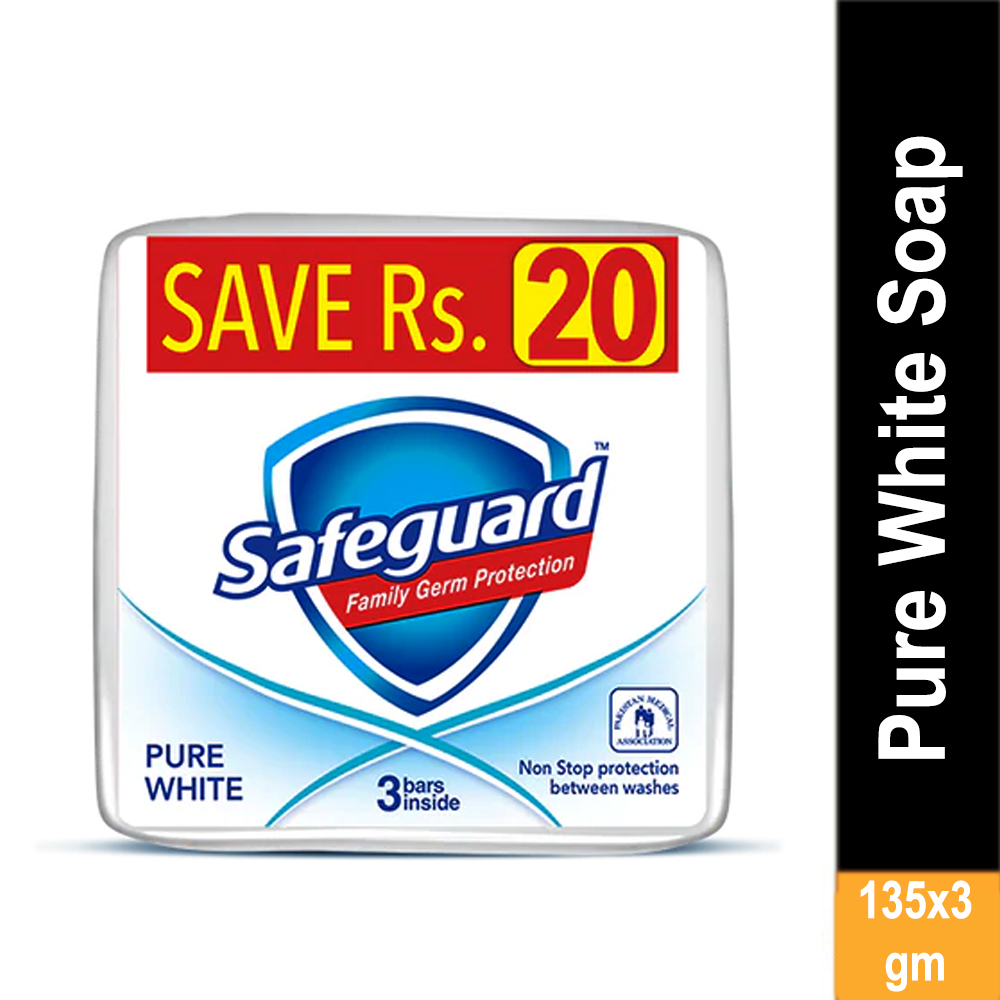 Buy Safeguard Pure White Trio Pack At Best Price - GrocerApp