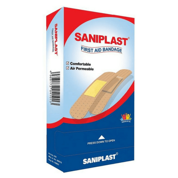 Buy SaniPlast First-Aid Bandage Assorted At Best Price - GrocerApp