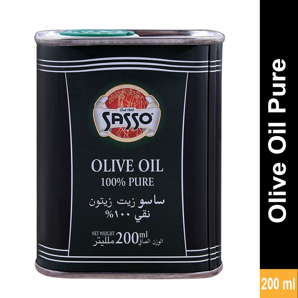 Buy Sasso Olive Oil 200ml Tin At Best Price - GrocerApp