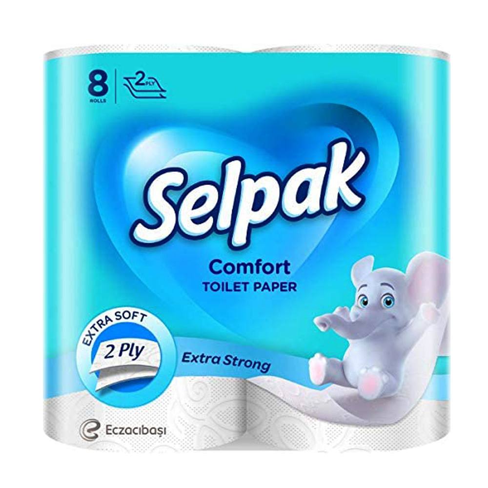 Buy Selpak Comfort Toilet Roll 8pc At Best Price - GrocerApp