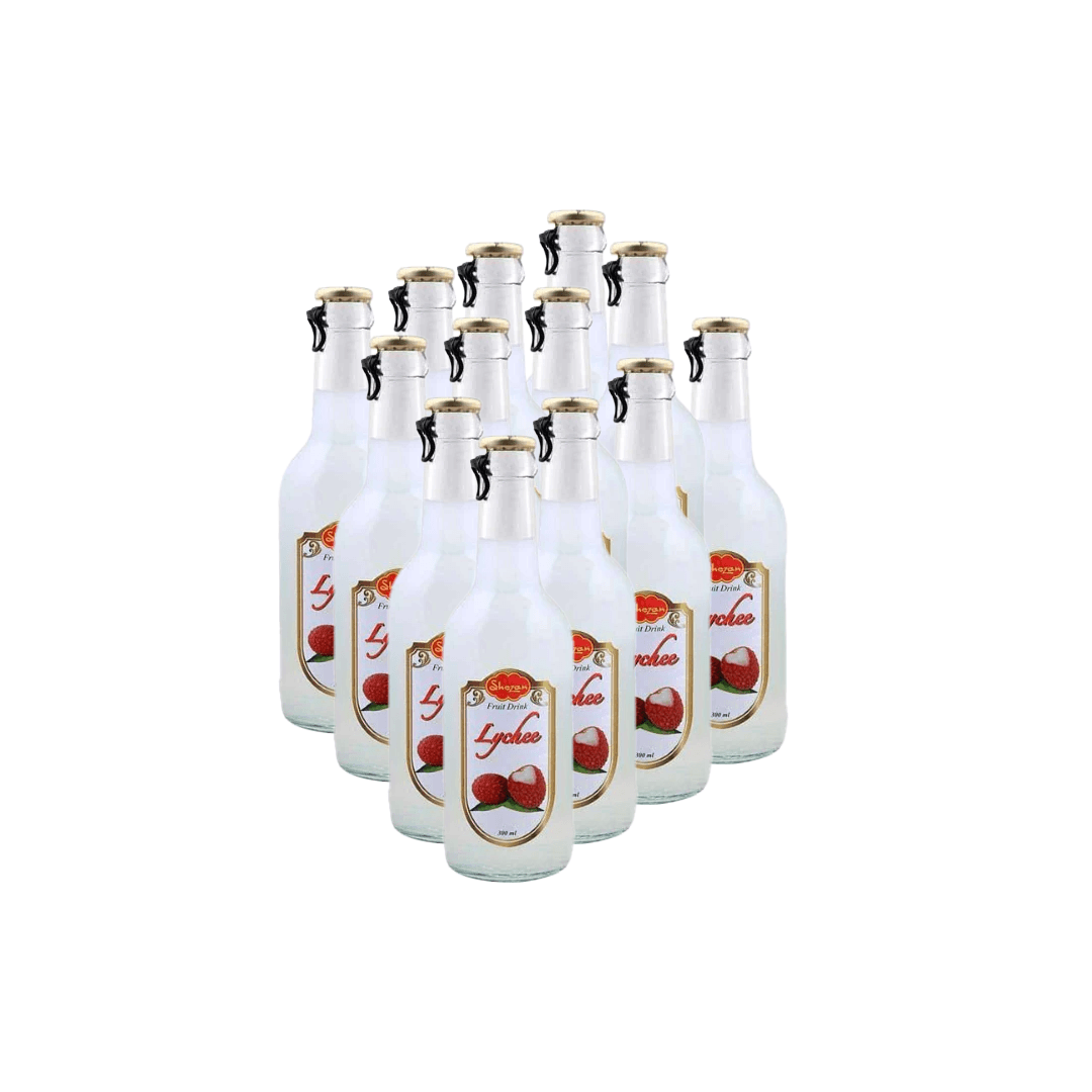 Buy Shezan Lychee Glass Bottle At Best Price - GrocerApp