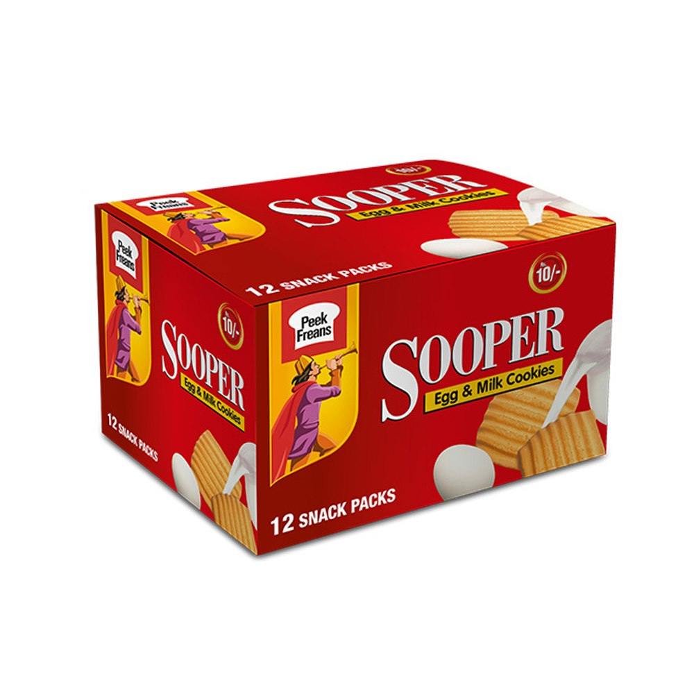 Buy Sooper Egg & Milk Cookies Snack Pack Box At Best Price - GrocerApp