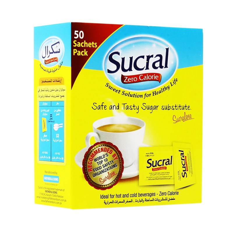 Buy Sucral Zero Calorie Sachet Box At Best Price - GrocerApp