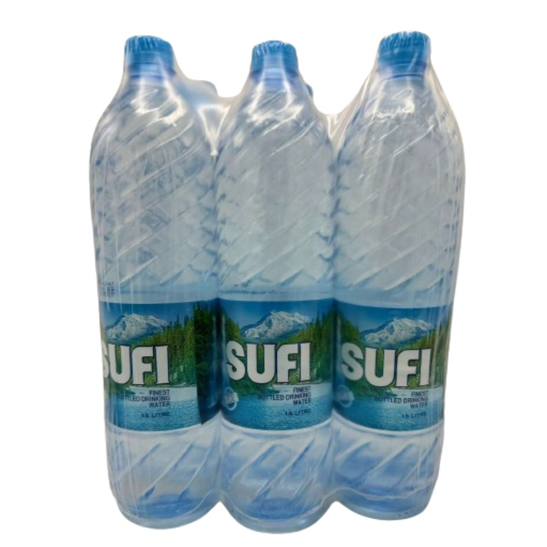 Buy Sufi Water 1500ml (1x6) At Best Price - GrocerApp