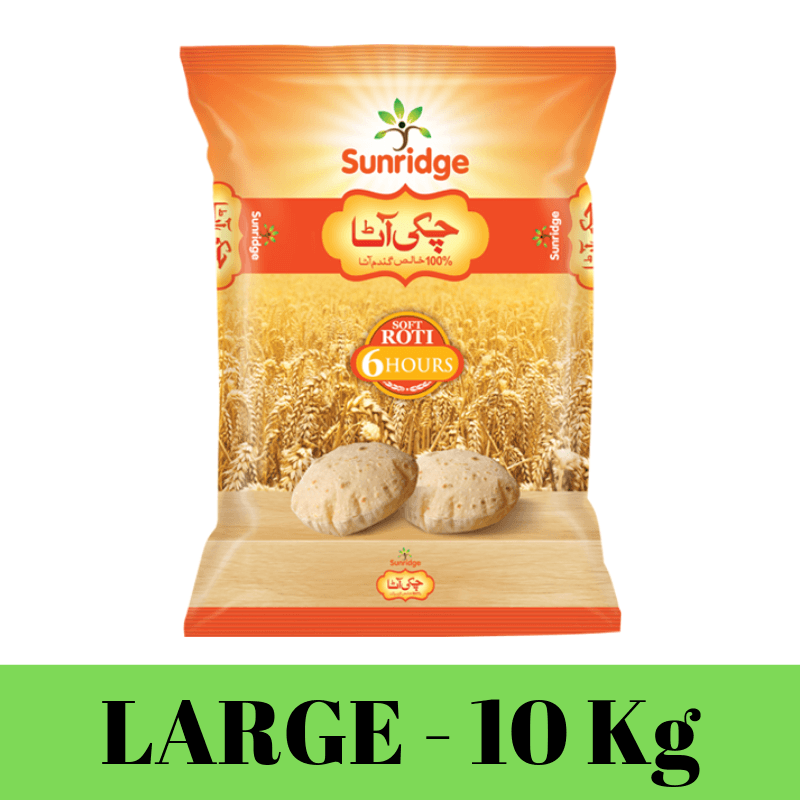 Buy Sunridge Chakki Atta 10KG At Best Price - GrocerApp