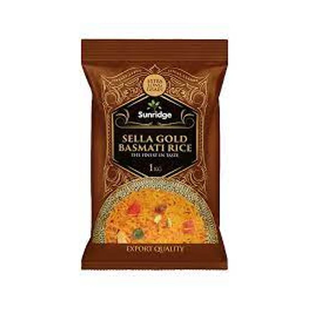 Buy Sunridge Sella Gold Basmati Rice 1 Kg At Best Price - GrocerApp